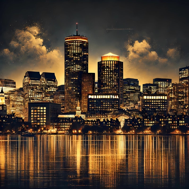 Skyline Backdrop - Etsy