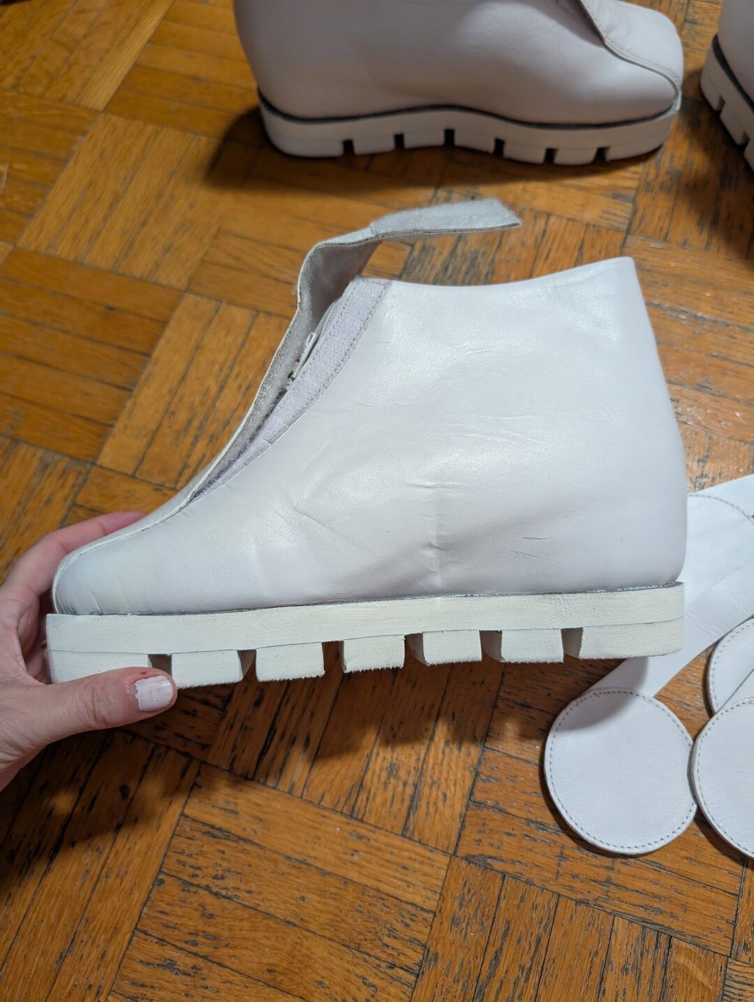White Animated Style Clone Trooper Cosplay Boots Size 38 EU, NEW - Etsy
