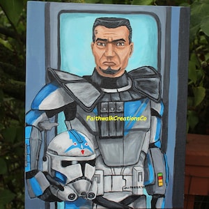 Star Wars the Clone Wars ARC Trooper Fives Fan Art 8x10 or 11x14 Giclee ...