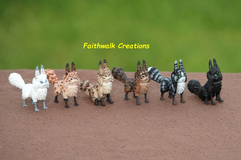 Custom Painted 3D Printed Loth Cat Figure - Star Wars Rebels 1:12 Scale ...