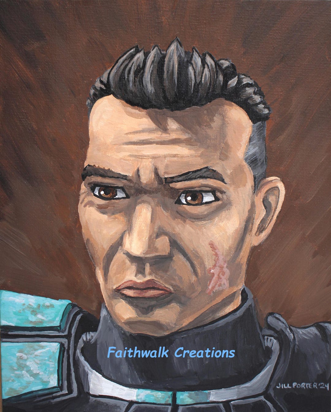 Star Wars 8x10 Bad Batch Captain Howzer Fan Art Giclee Print - Etsy