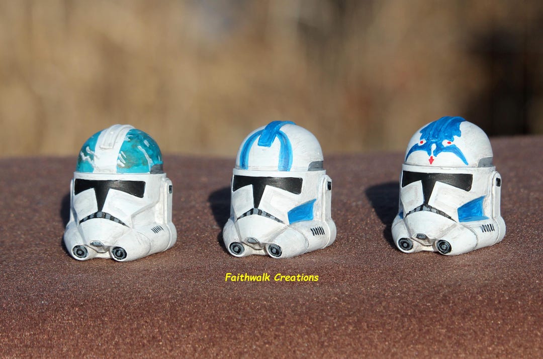 Star Wars Clone Wars 1:6 Scale 3D Printed, Hand Painted Clone Trooper ...