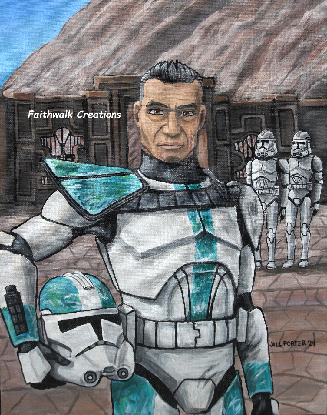 Star Wars Bad Batch 8x10 Captain Howzer Fan Art Giclee Print - Etsy