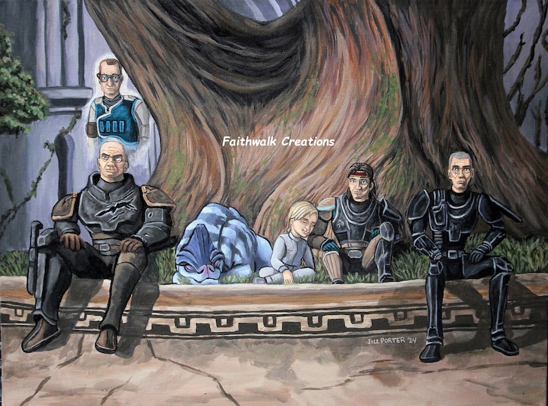 Star Wars Bad Batch Fan Art happy Ending 11x14 Giclee Print - Etsy