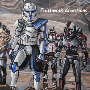 Star Wars Fan Art 8x10 Bad Batch Bracca Mission Giclee Print - Etsy