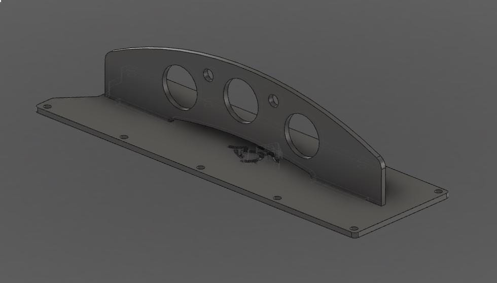 LS Engine Lifting Plate DXF - Etsy