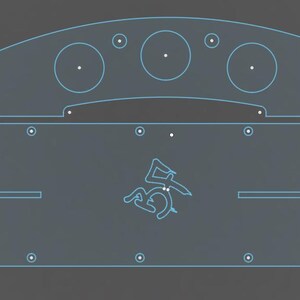 LS Engine Lifting Plate DXF - Etsy