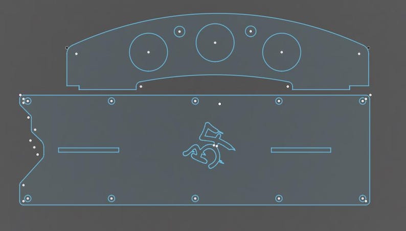LS Engine Lifting Plate DXF - Etsy