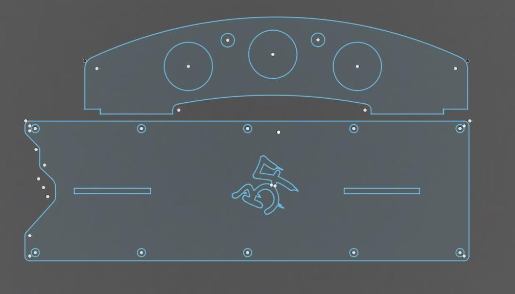 LS Engine Lifting Plate DXF - Etsy