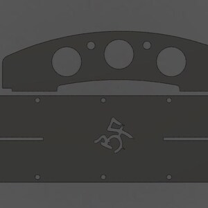 LS Engine Lifting Plate DXF - Etsy