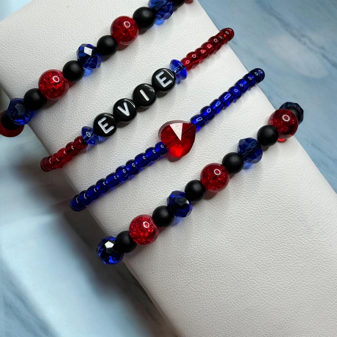 Evie Inspired Decendants Bracelet Sets. Villan Kids - Etsy