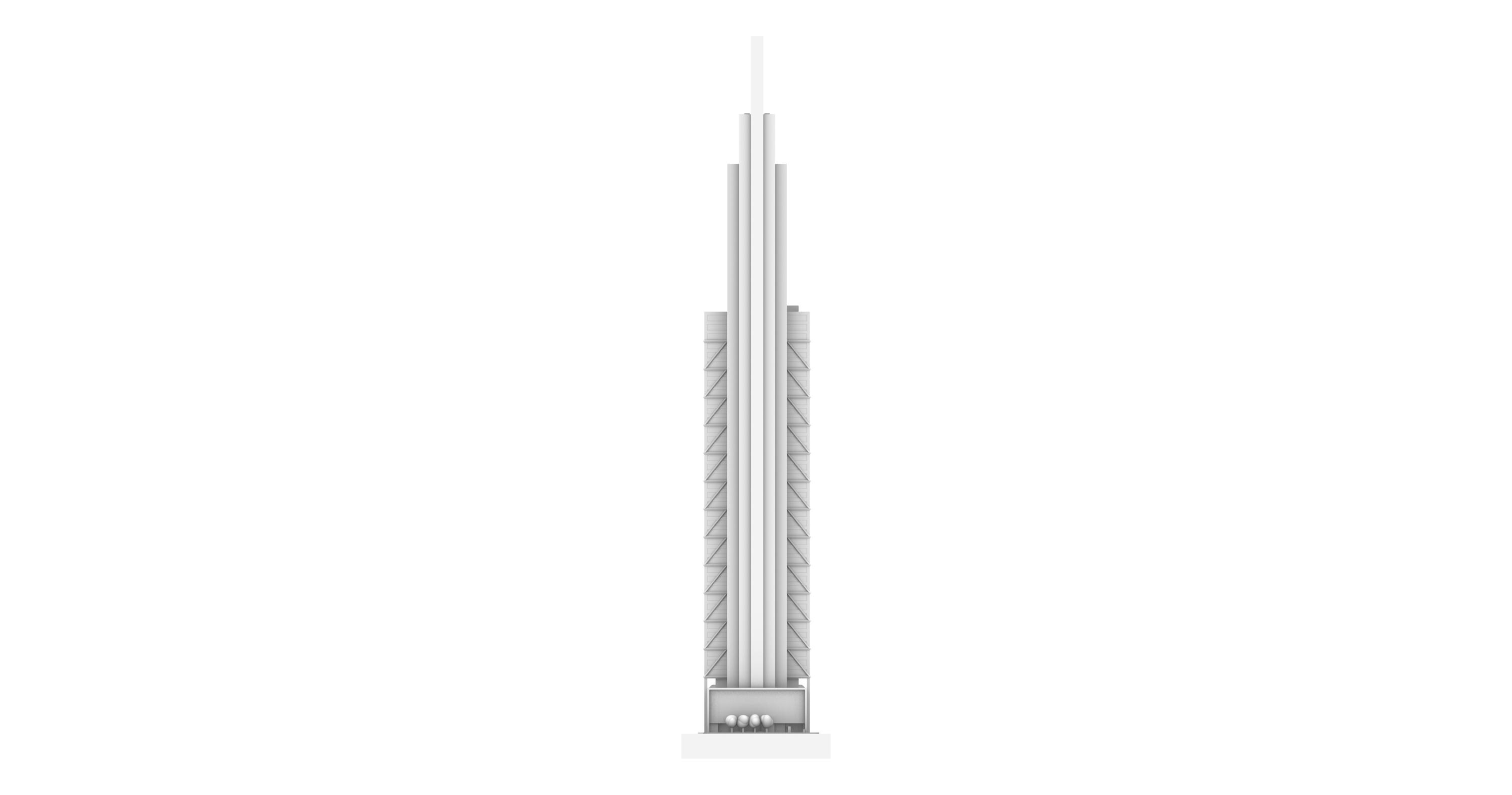 Comcast Technology Center, Philadelphia PA - 3D Printed Replica - Etsy