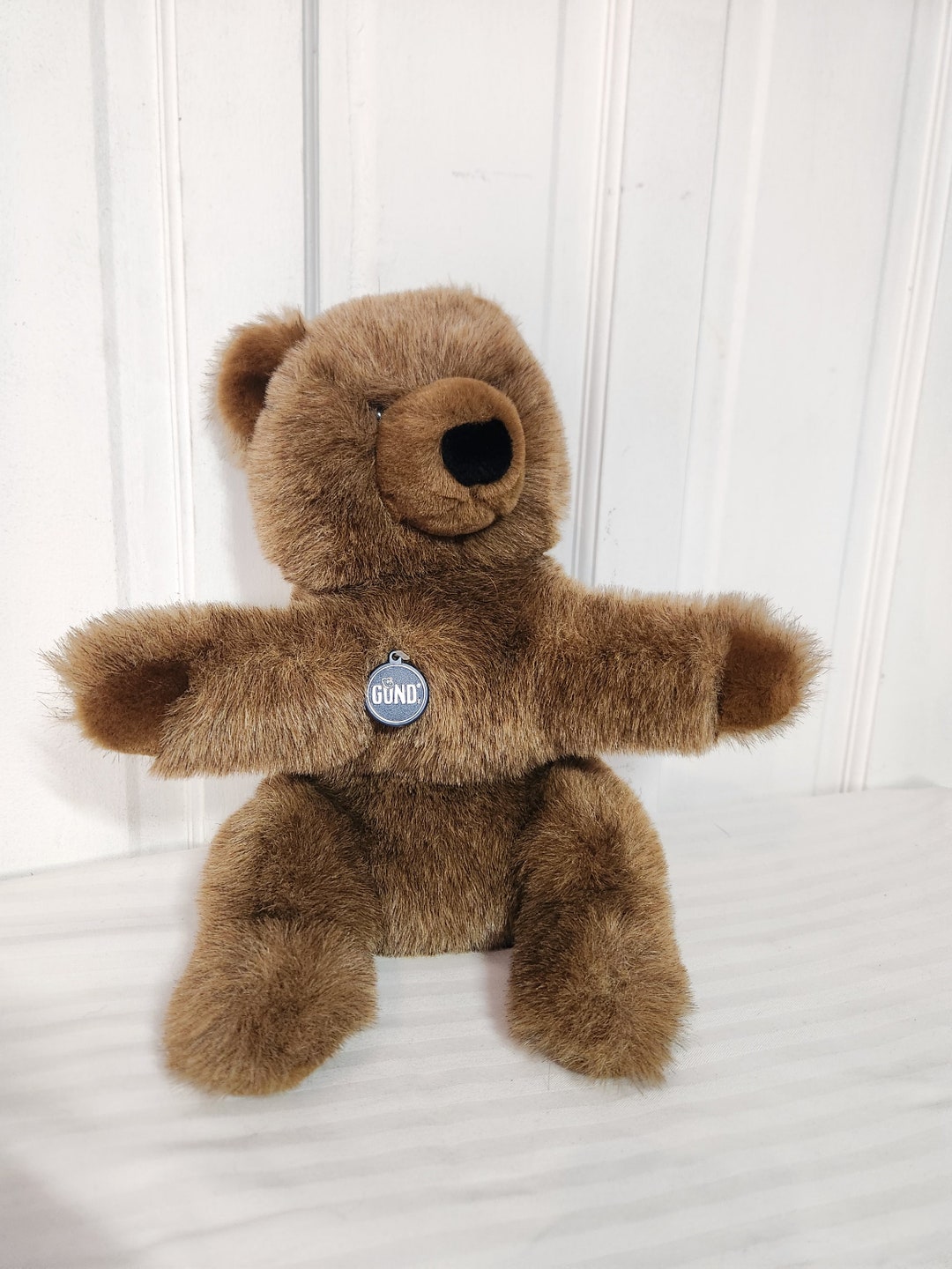 Vintage '77 Gund "golly Golly" Bear Plush - Etsy