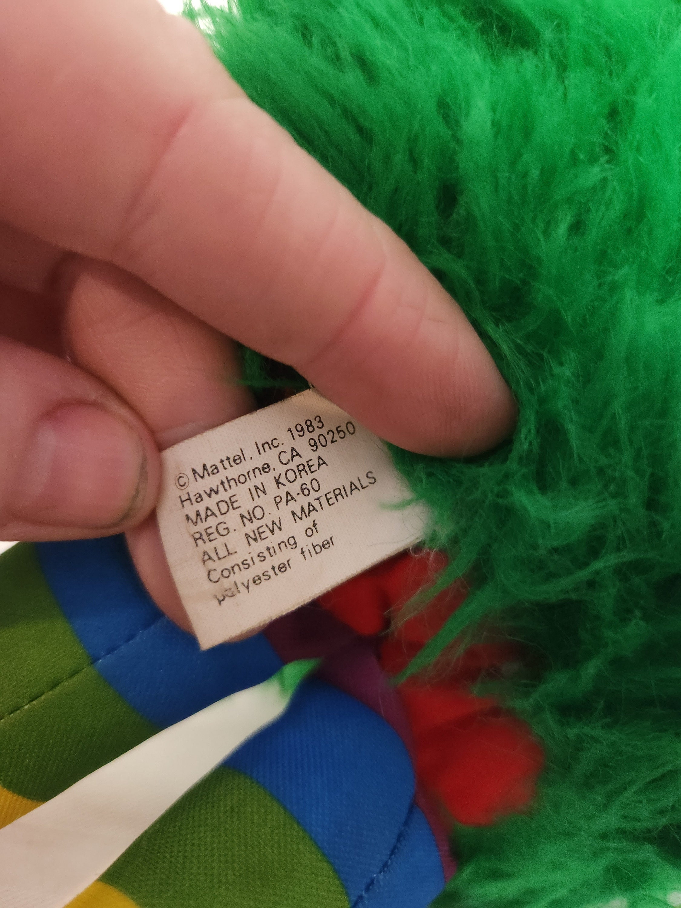 Vintage '83 Rainbow Brite Sprite lucky Green - Etsy