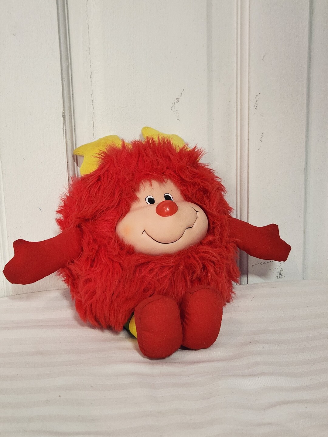 Vintage '83 Rainbow Brite Red Sprite "red Romeo" Plush - Etsy
