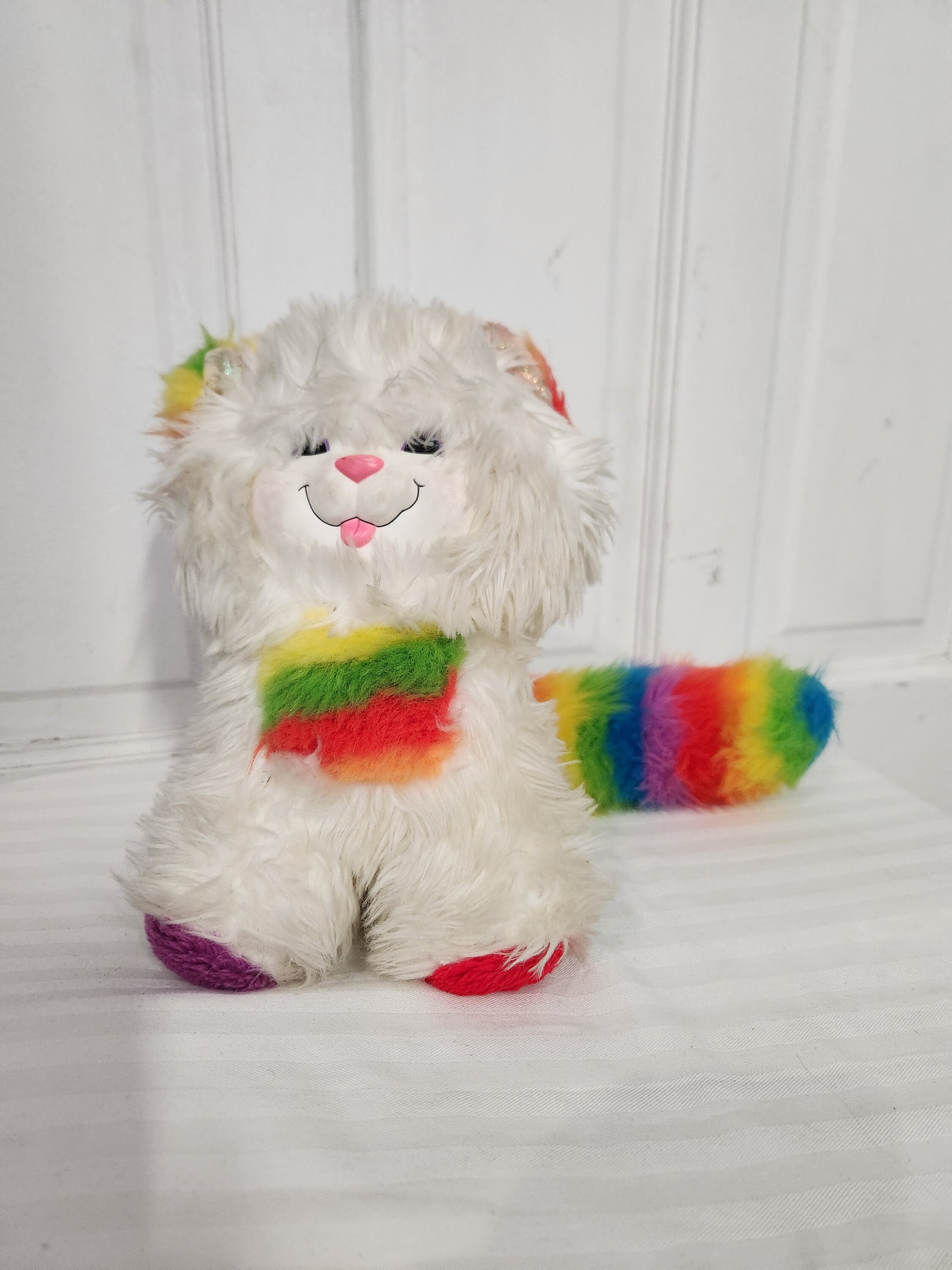 Vintage '83 Rainbow Brite Kitty Brite Cat Plush - Etsy