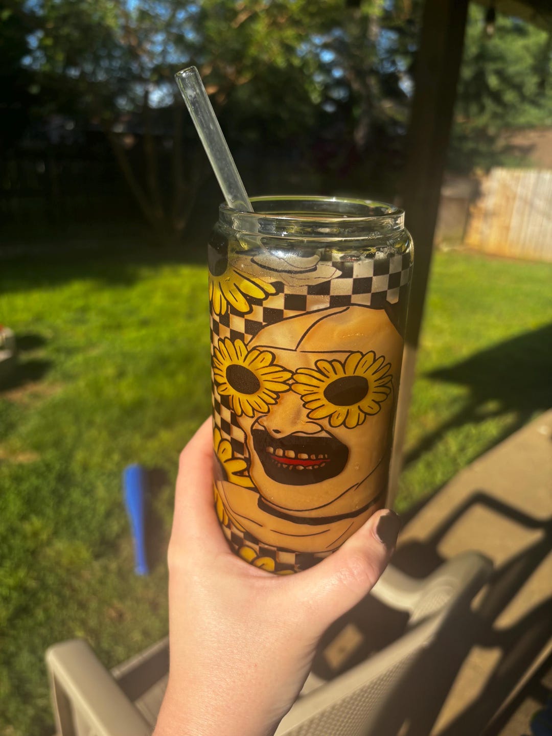 Libbey Style Can Glass - Art the Clown - Horror Tumbler - Slasher ...
