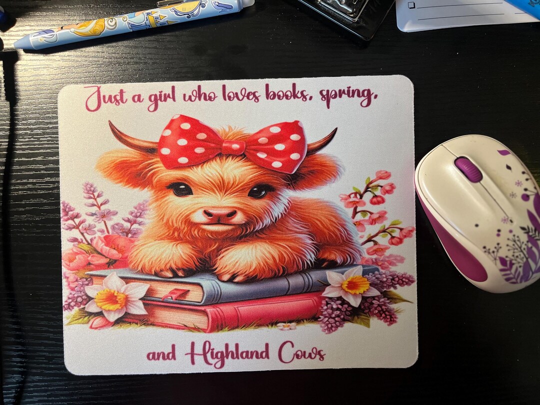 No Slip, 3mm Rubber Computer Mouse Pad, Office Decor, Multiple Designs ...