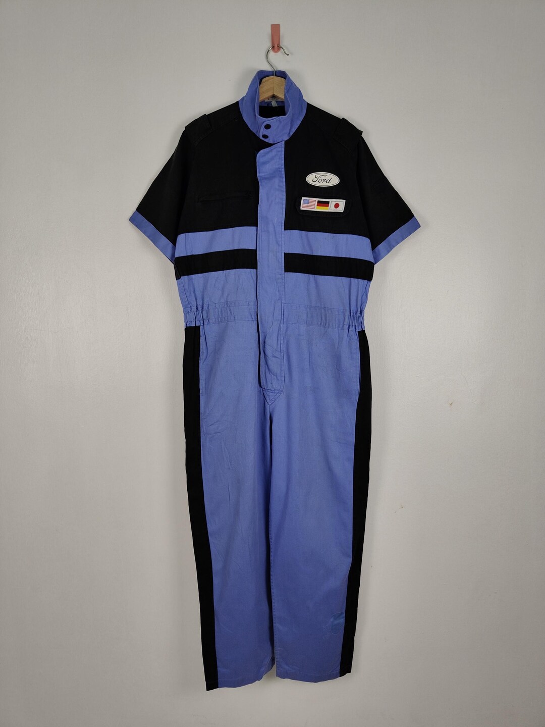 Vintage Coverall Ford Racing Motor - Etsy