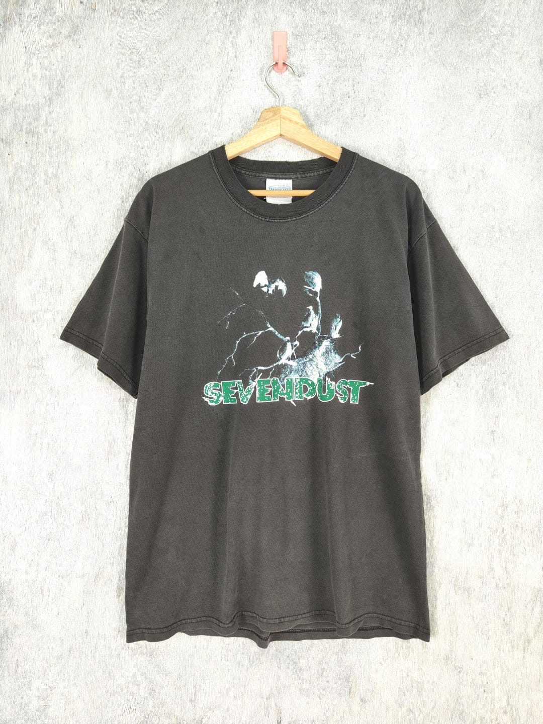 Vintage 90s Sevendust Rock Band Shirt - Etsy