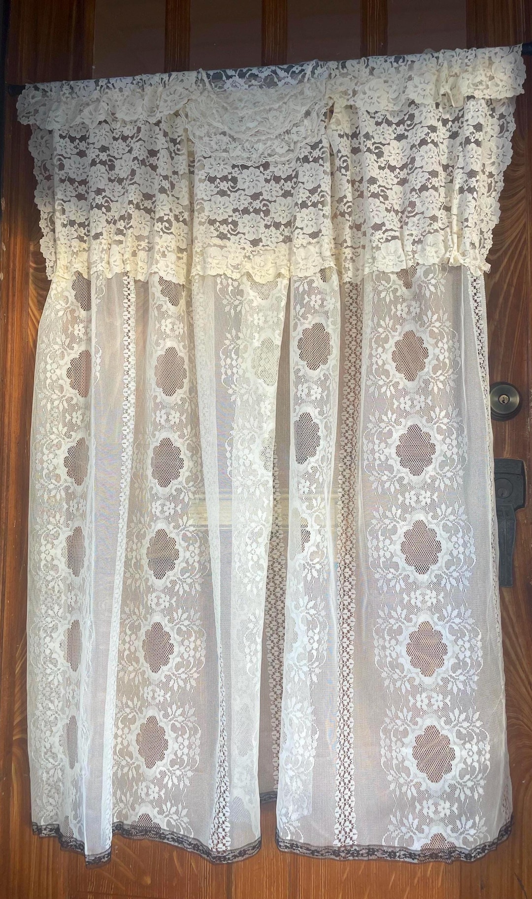 Bury Me in Lace - Vintage Hand Sewn Textiles Collaged Wall Hanging ...