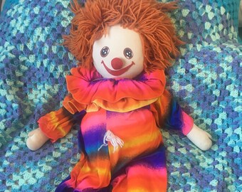 Stuffed clown | Etsy