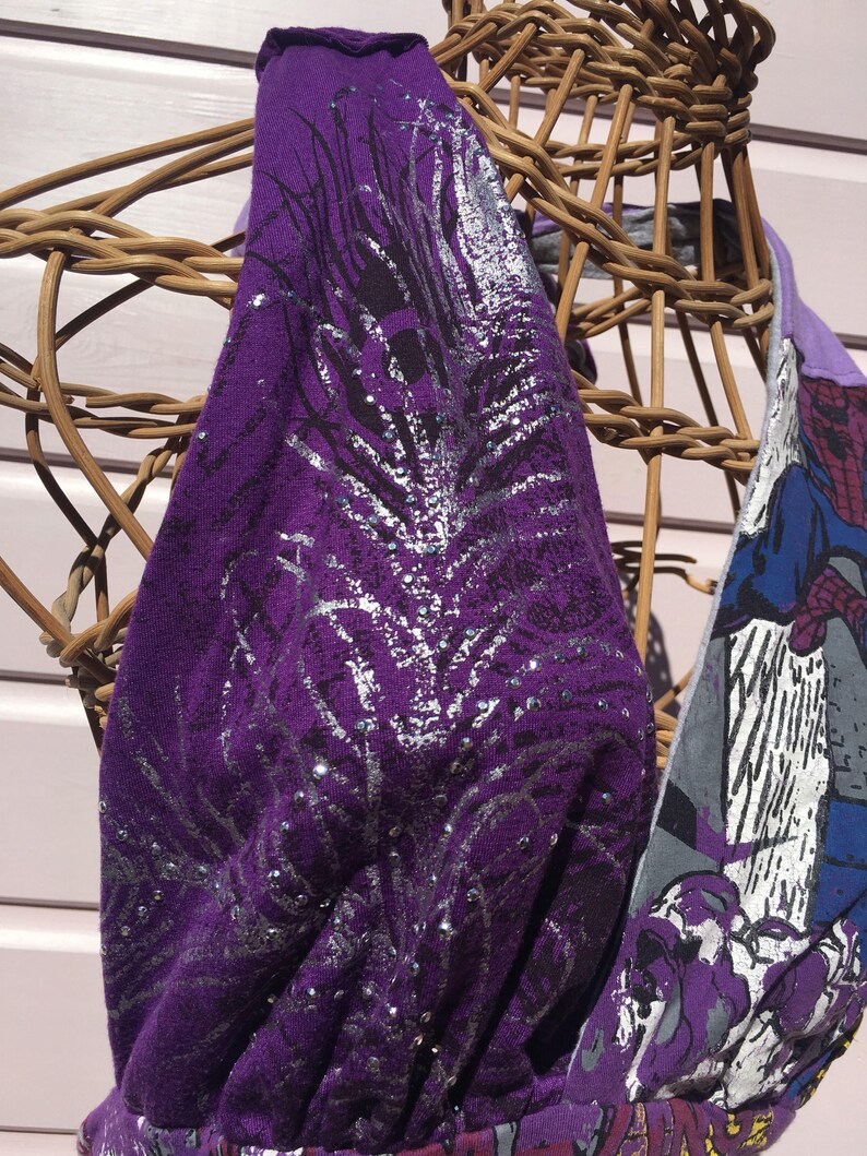 Red Mutha Spider-man Marvel Purple Lilac Floral Comic Con | Etsy