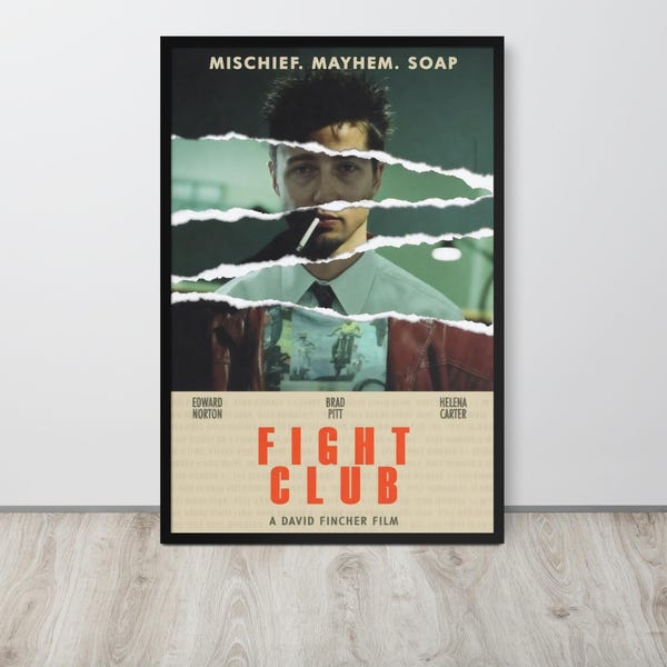 Fight Club Poster - Etsy