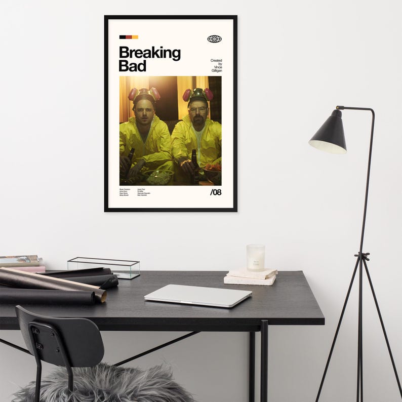 Breaking Bad Poster Minimalist Poster, Breaking Bad Print, Bryan ...