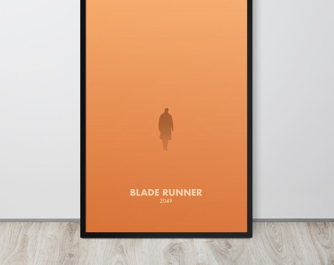 Blade Runner 2049 Poster Minimalist Poster, Blade Runner Print, Sci-fi ...