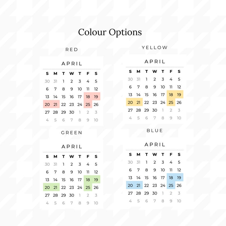Dynamic Calendar Printable Spreadsheet | Annual and Monthly Calendar ...