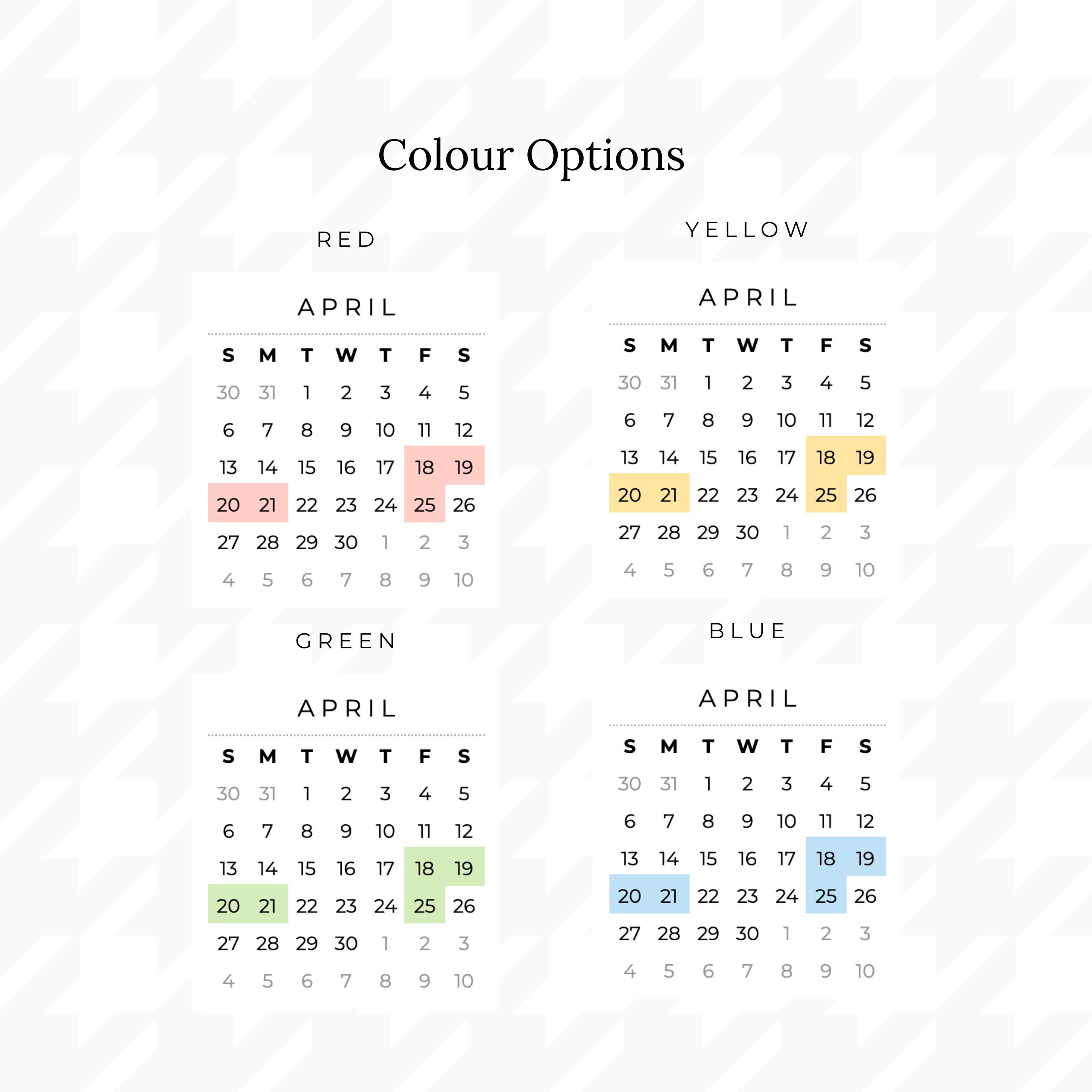 Dynamic Calendar Printable Spreadsheet | Annual and Monthly Calendar ...