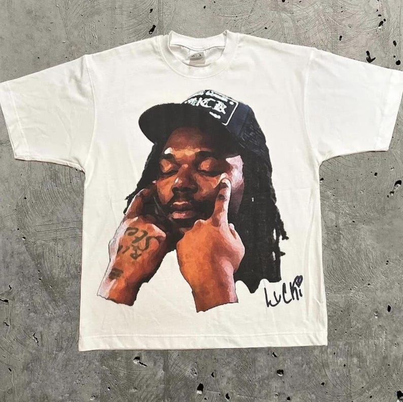 Lucki - Graphic Shirt, Rap Shirt, Vintage Style Rap Tee, Hip Hop T ...