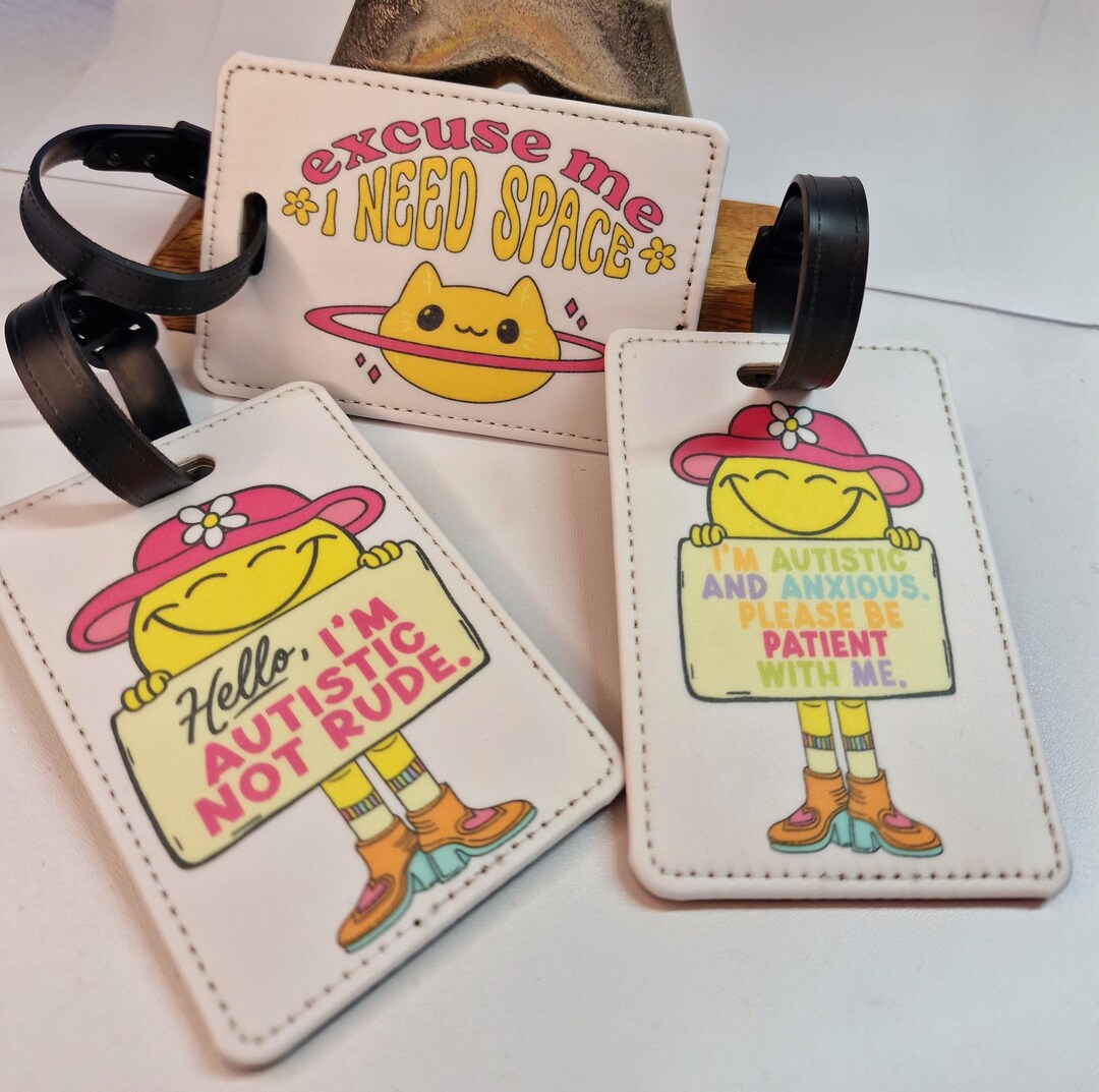 Autism Awareness Tag: Visual Aid for Space and Patience - Etsy