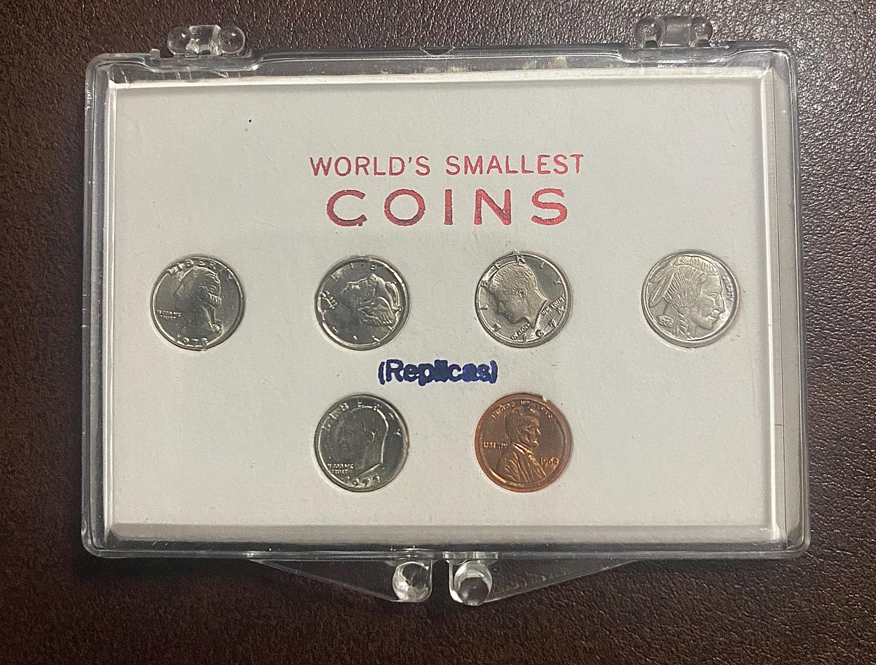 World's Smallest Coins, Real Metal, Super Detail,oddity,miniature,prop,mini,odd - Etsy