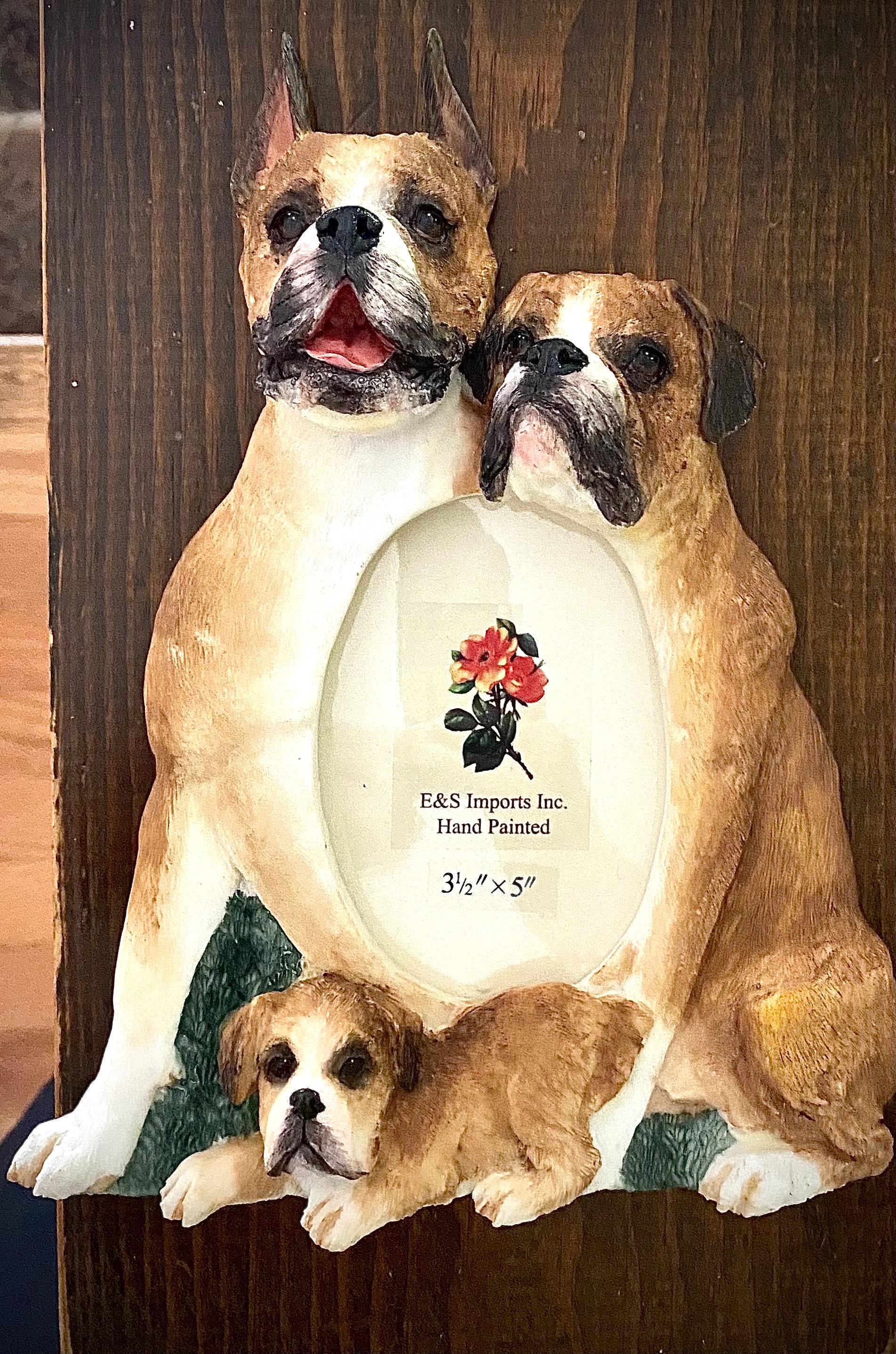 Brindle Boxer Picture Frame - Etsy
