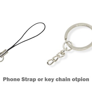 Custom Name-on-rice Charm Keychain or Phone Strap | Personalized Name ...