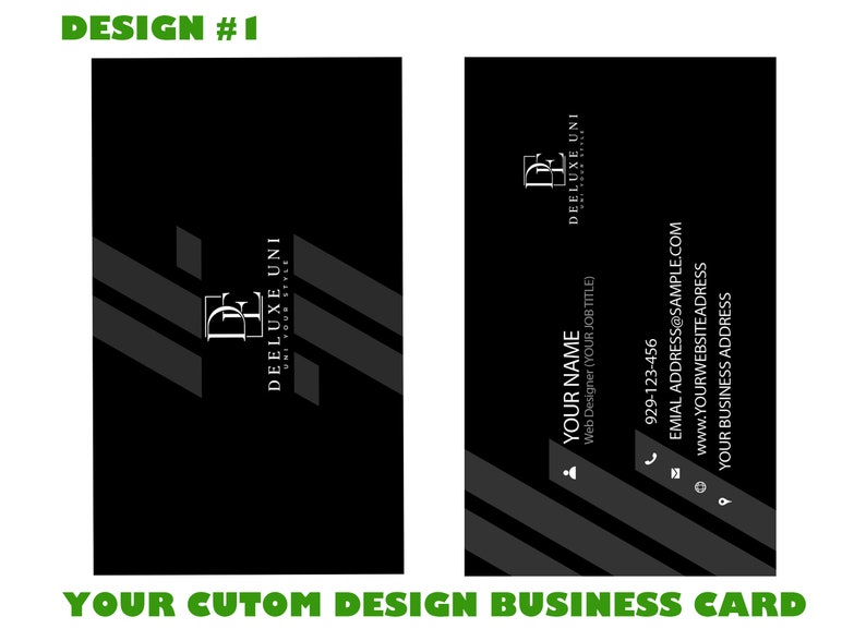 Personalized Black Metal Business Cards, Laser Engraved Anodized ...