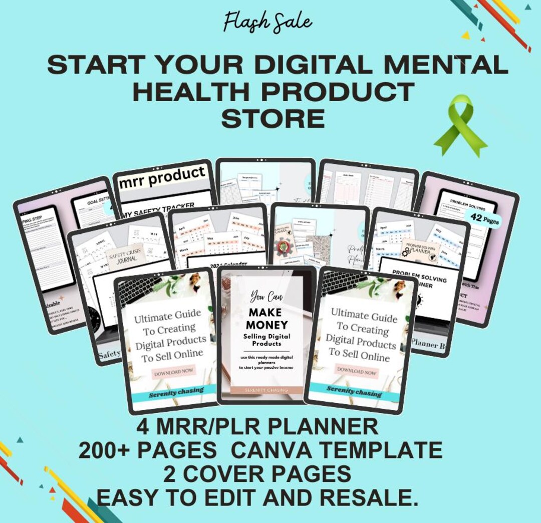 PLR/MRR Safety Crisis Journal, Problem Solving Planner, Manifestation ...