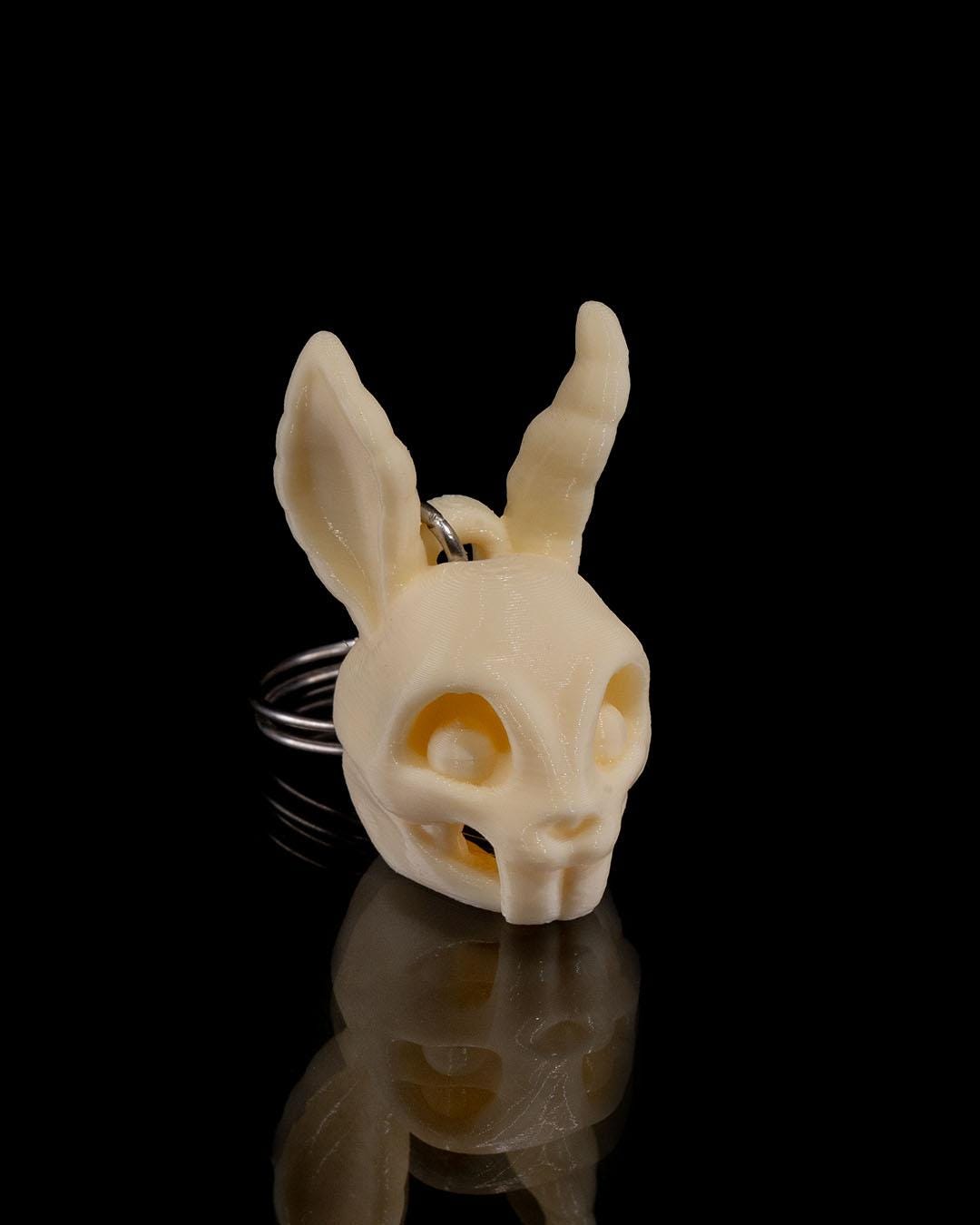 Animal Skull Keychains 3D Printed Pack of 6 - Etsy