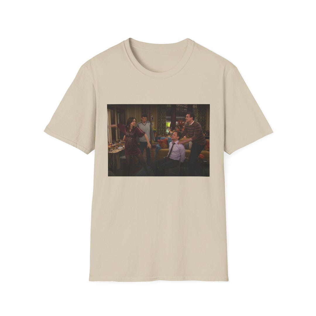 Funny Slapsgiving Photo Unisex T-shirt, How I Met Your Mother Shirt ...