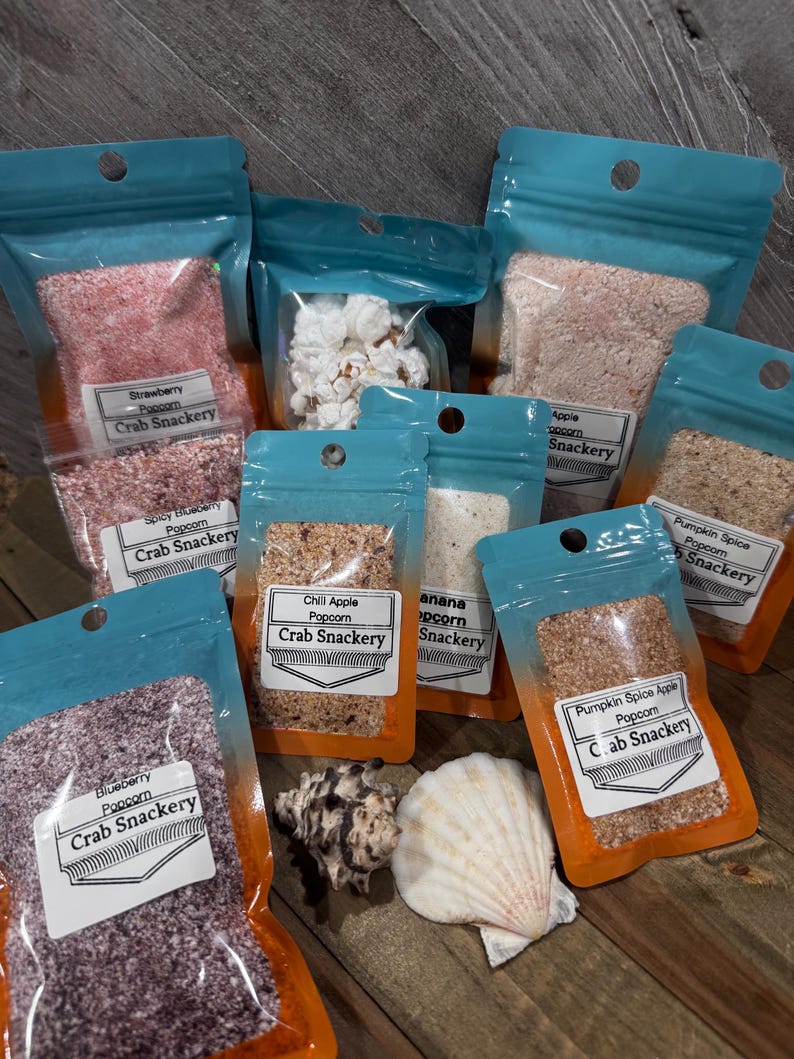 Hermit Crab Popcorn Bundle - Etsy