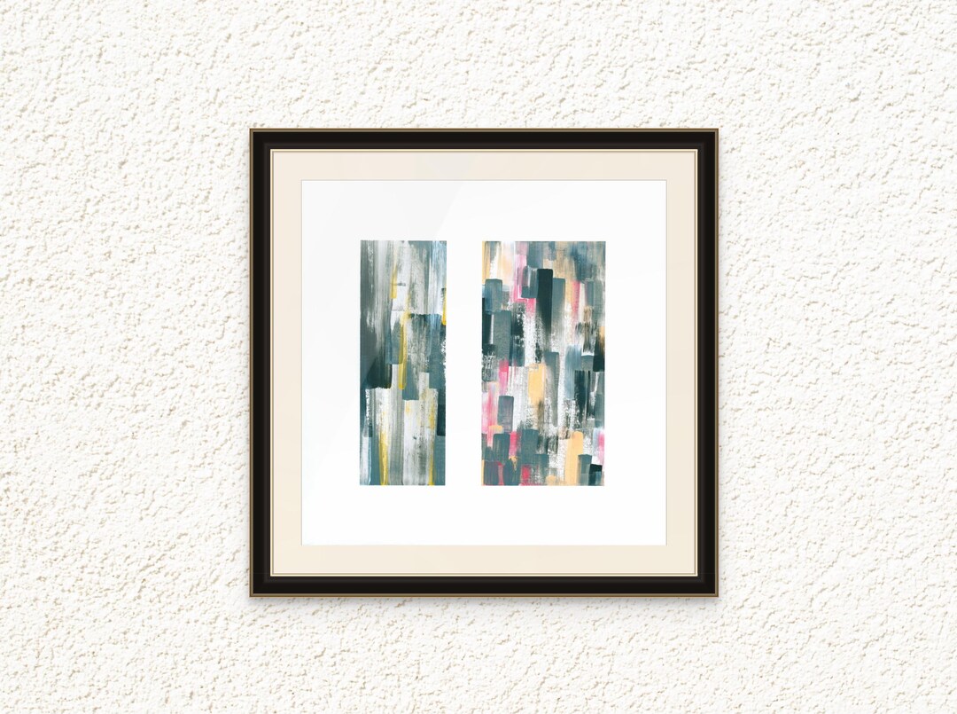 Original Colorful Thick Brushstroke Postmodern Abstract Expressionism ...