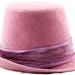 Top Hat Dusty Pink Top Hat Victorian Riding Hat Women's Top Hat Gypsy ...