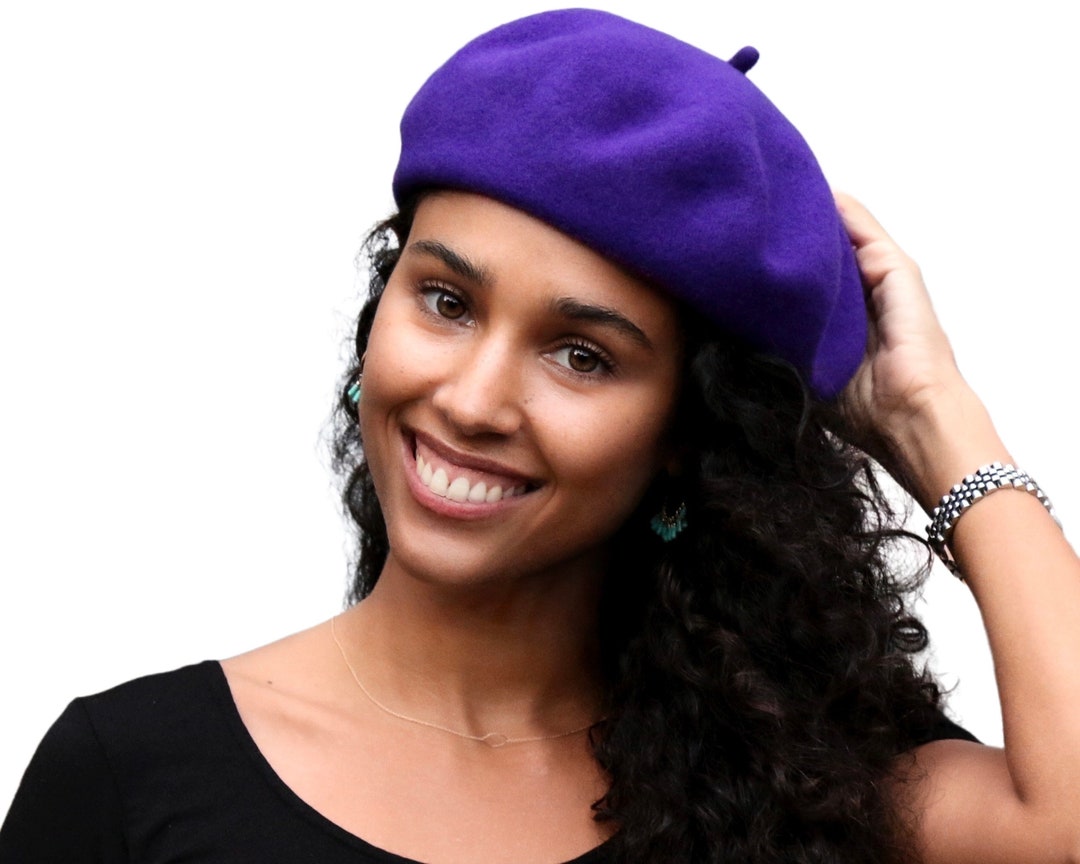 Beret Small Beret Mini Beret Gift for Her Spring Fashion - Etsy