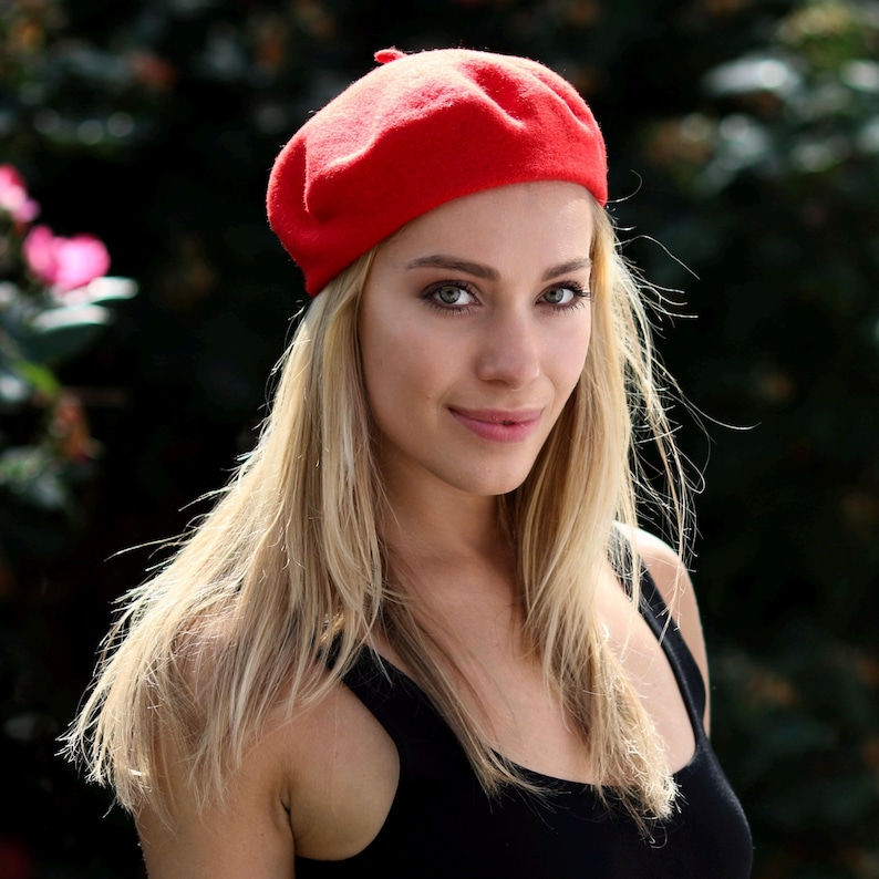 Mini Wool Beret Hat: Adult Size - Etsy
