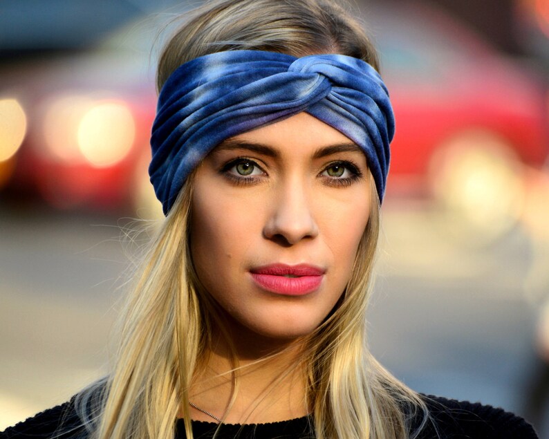 Tribal Print Hippie Chic Bohemian Turban Headband Aztec | Etsy