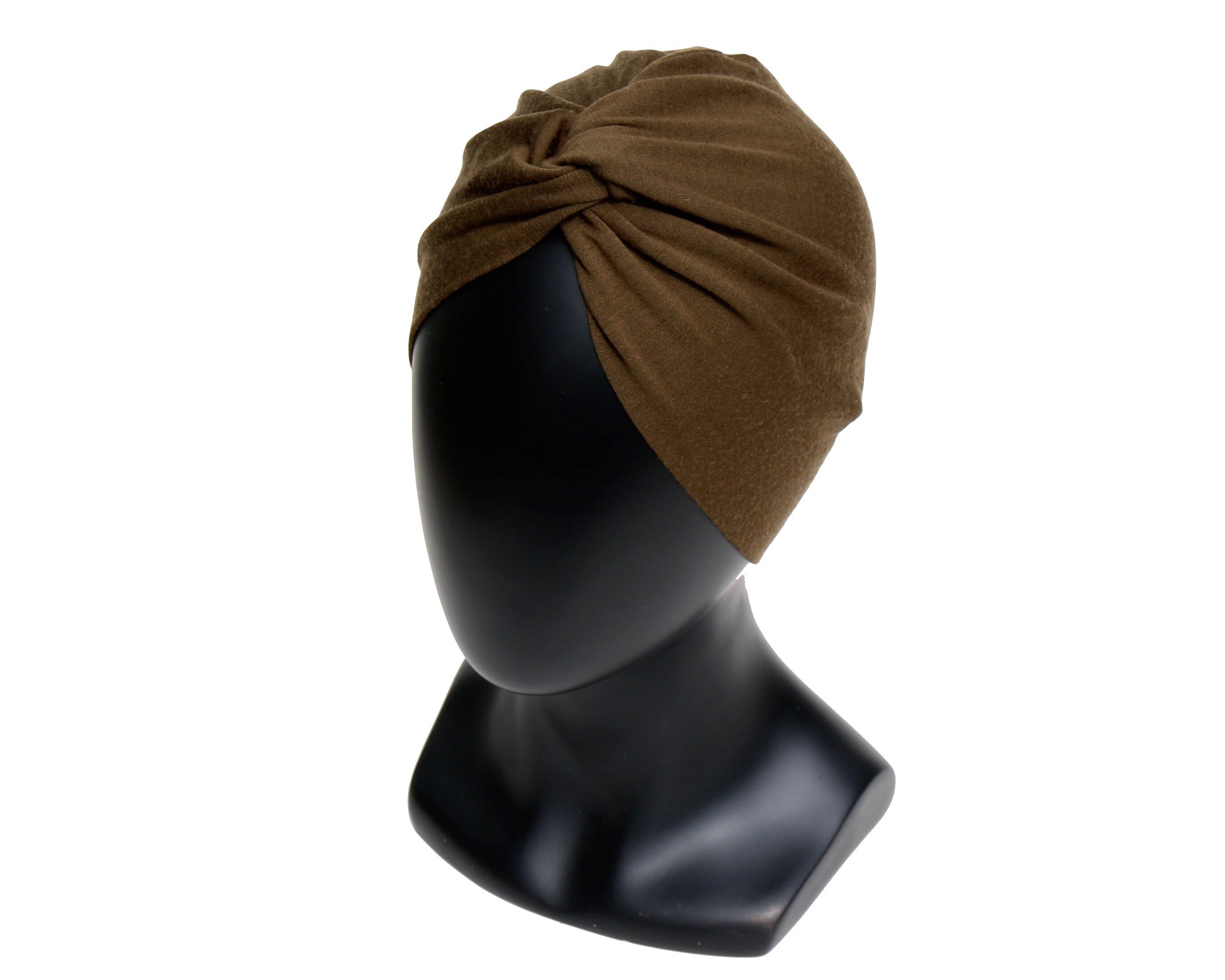 Gray Beanie Turban Wool Turban Chemo Turban Women's Full | Etsy