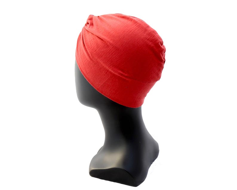 Winter Turban Adults Red Hat Hair Covering Chemo Turban - Etsy