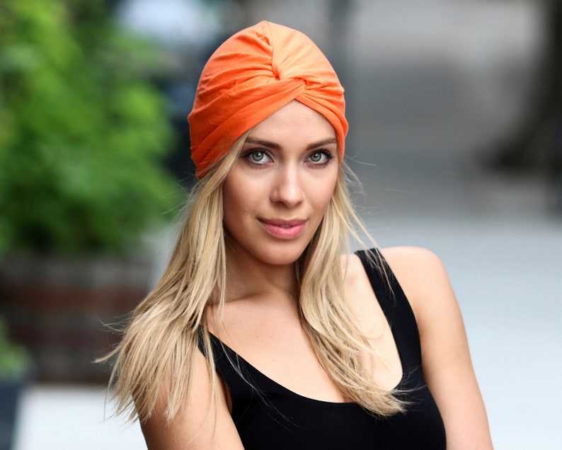 Gray Turban Hat Stretch Adult Full Turban 1940s Fashion Turban | Etsy